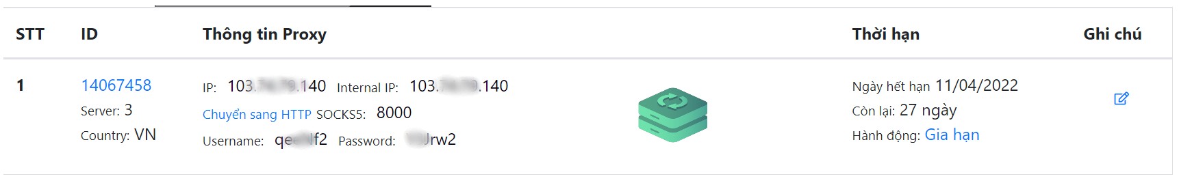 Đăng nhập Proxy SOCKS5 và HTTP có Username và Password trên máy tính - ZingProxy.com